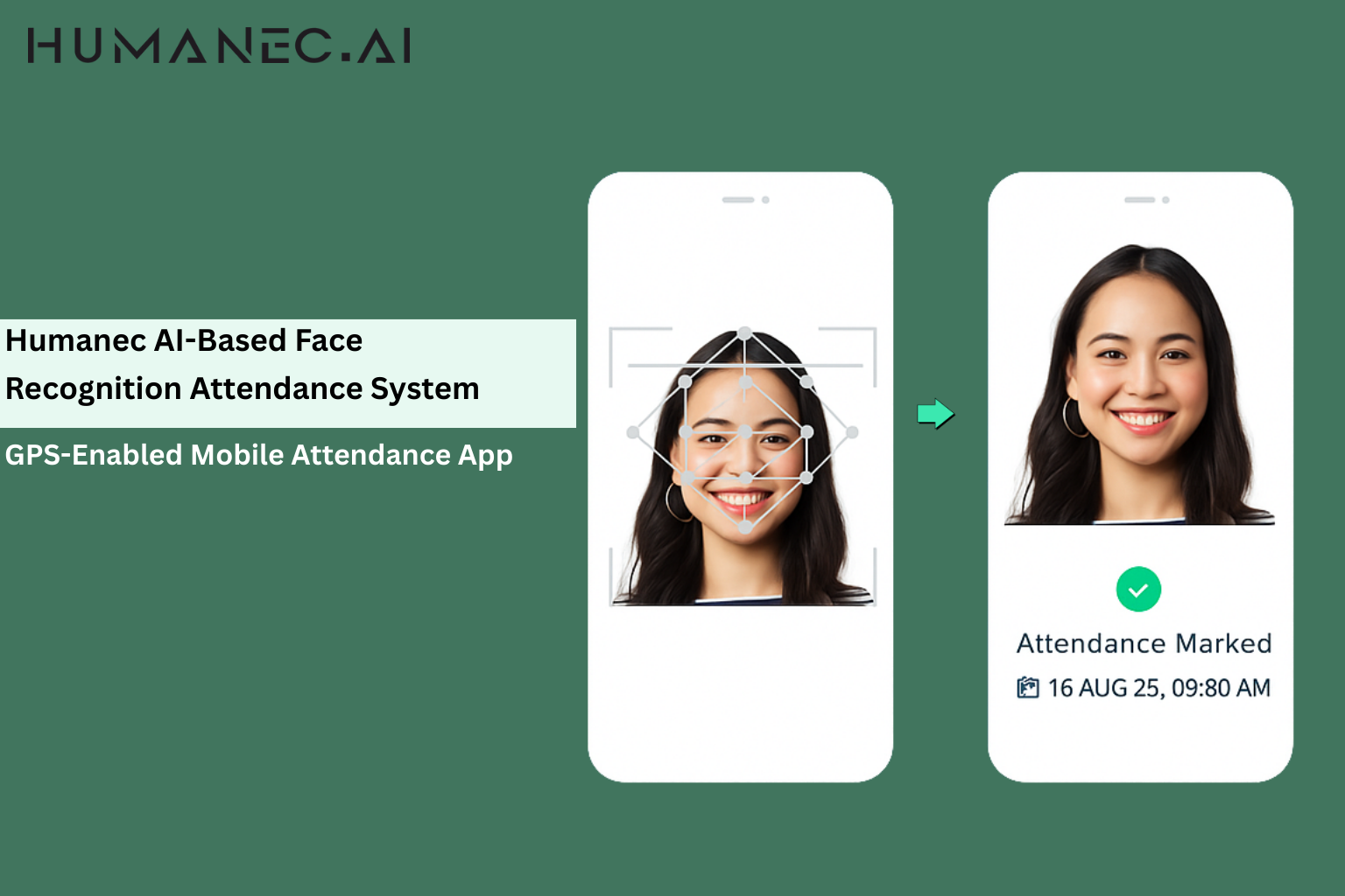 AI Facial Recognition Attendance System | GPS-Enabled App